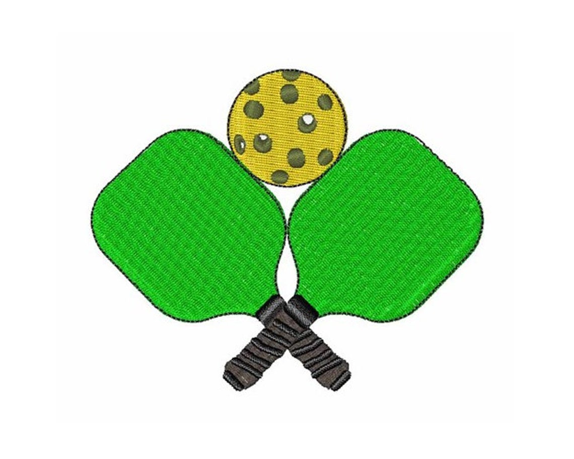 Pickleball Machine Embroidery Design - Etsy