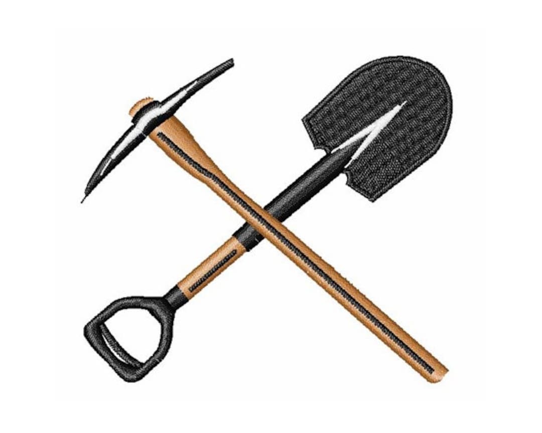 Miner Tools - Machine Embroidery Design - Etsy