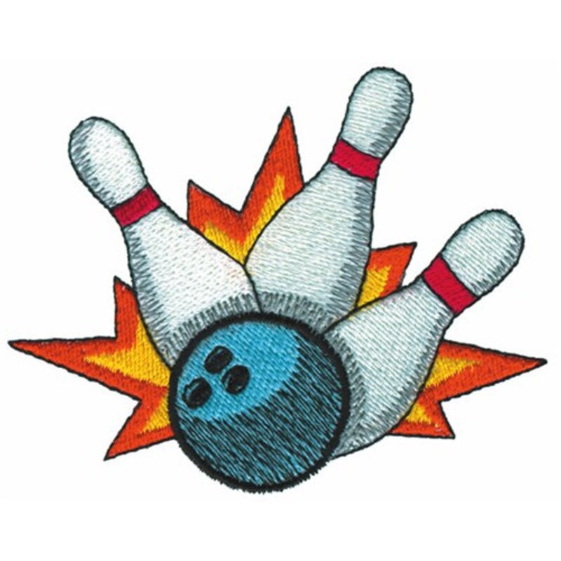 Bowling Embroidery - Etsy