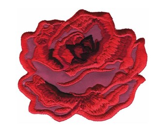 Rose Flower Applique Embroidery Design in 3x3 4x4 5x5 and 6x6 Sizes - Etsy