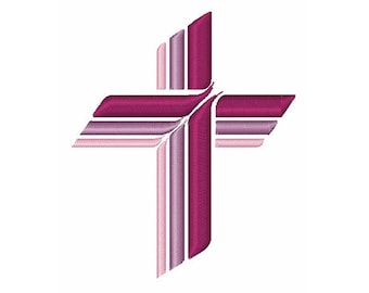 Christian Cross Machine Embroidery Design - Etsy