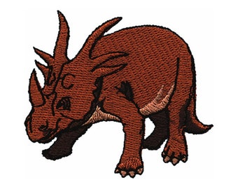 Styracosaurus Embroidery Design - Etsy