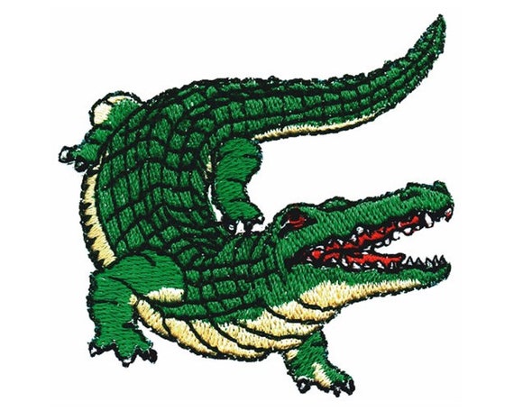 Alligator Machine Embroidery Design - Etsy