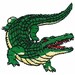 Alligator - Machine Embroidery Design - Etsy