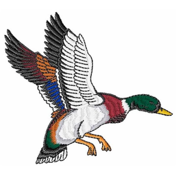 Mini Embroidery Duck Design - Etsy