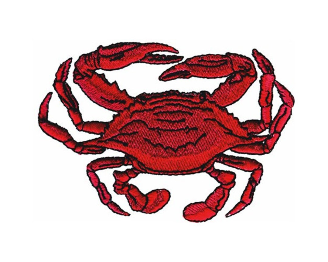 Crab - Machine Embroidery Design - Etsy