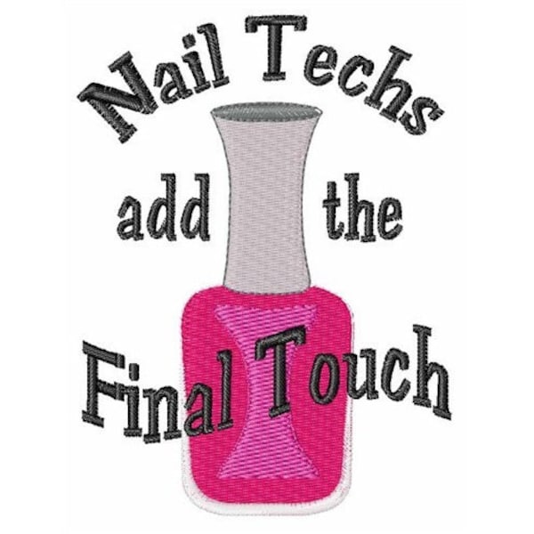 Manicure Embroidery - Etsy