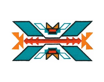 Southwest Border Machine Embroidery Design - Etsy