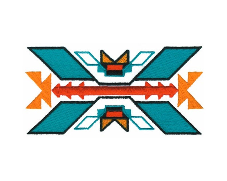 Southwest Border - Machine Embroidery Design - Etsy