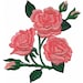 Roses Machine Embroidery Design - Etsy