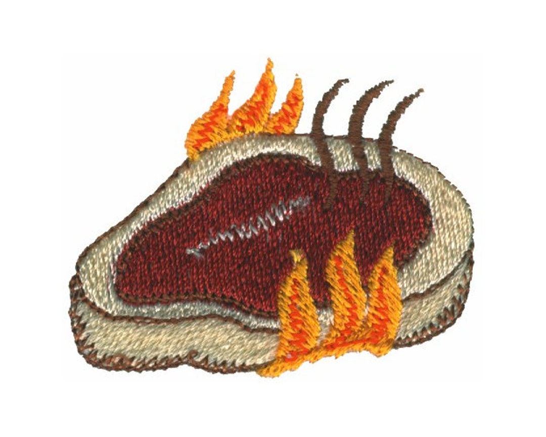 T-bone Steak - Machine Embroidery Design - Etsy