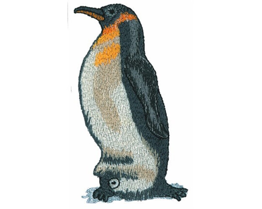 Penguin - Machine Embroidery Design - Etsy