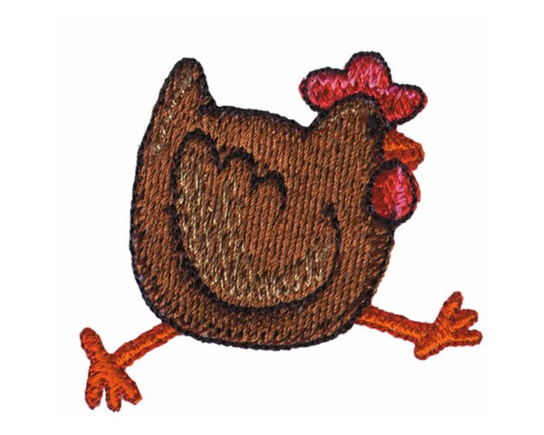 Chicken Machine Embroidery Design - Etsy