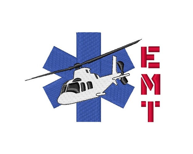 Emt Flight Machine Embroidery Design - Etsy Canada