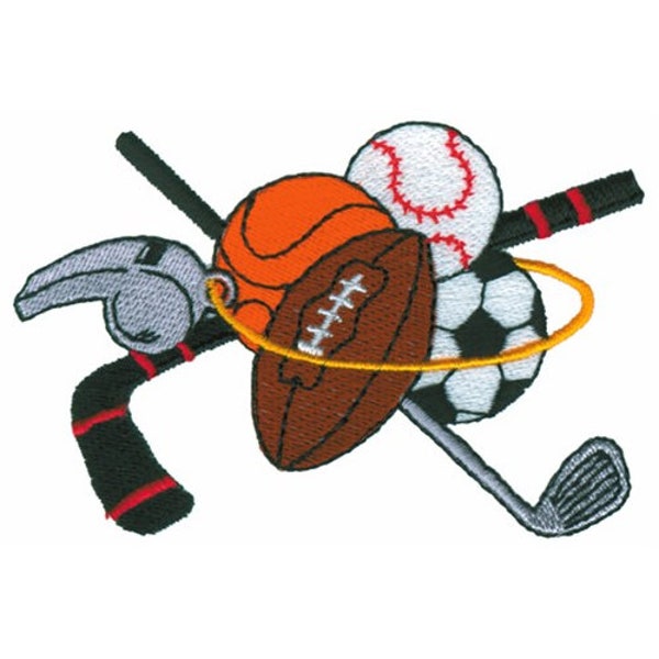 Sports Embroidery - Etsy
