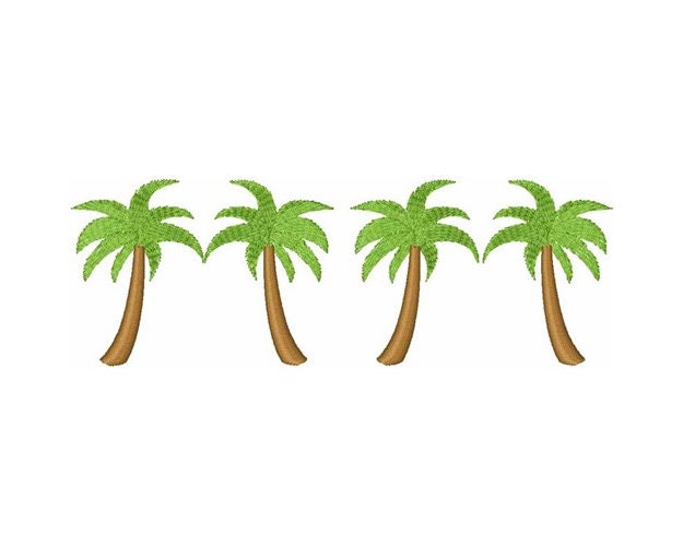 Palm Tree Border Clip Art