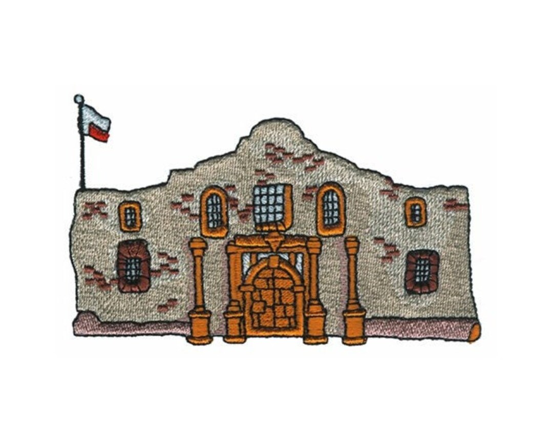 Alamo - Machine Embroidery Design - Etsy