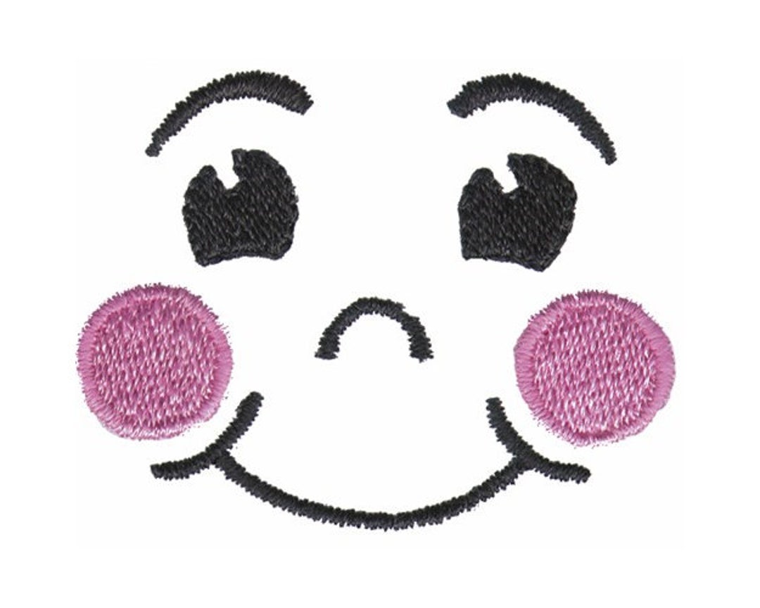 Small Doll Face Machine Embroidery Design - Etsy