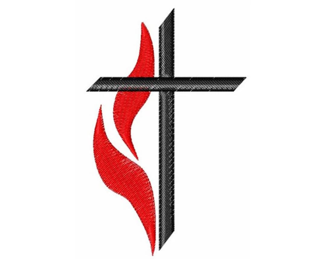 Methodist Cross - Machine Embroidery Design - Etsy