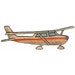Cessna 172 Airplane - Machine Embroidery Design - Etsy