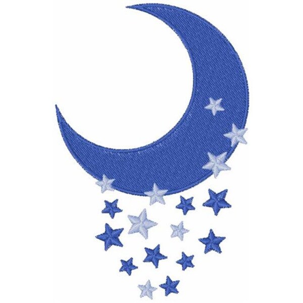 Moon Embroidery - Etsy