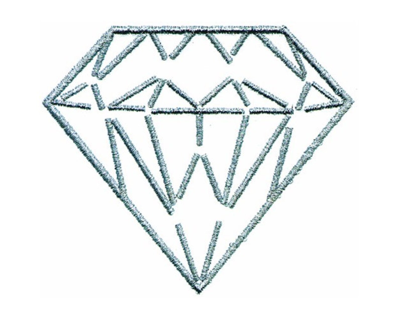 Diamond Machine Embroidery Design - Etsy