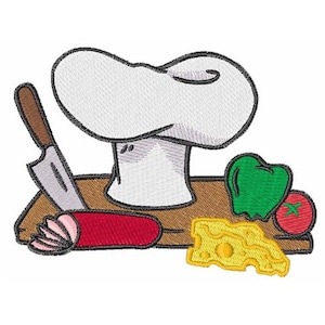 Chefs Table - Machine Embroidery Design - Etsy
