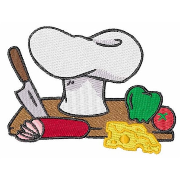 Chef Applique - Etsy