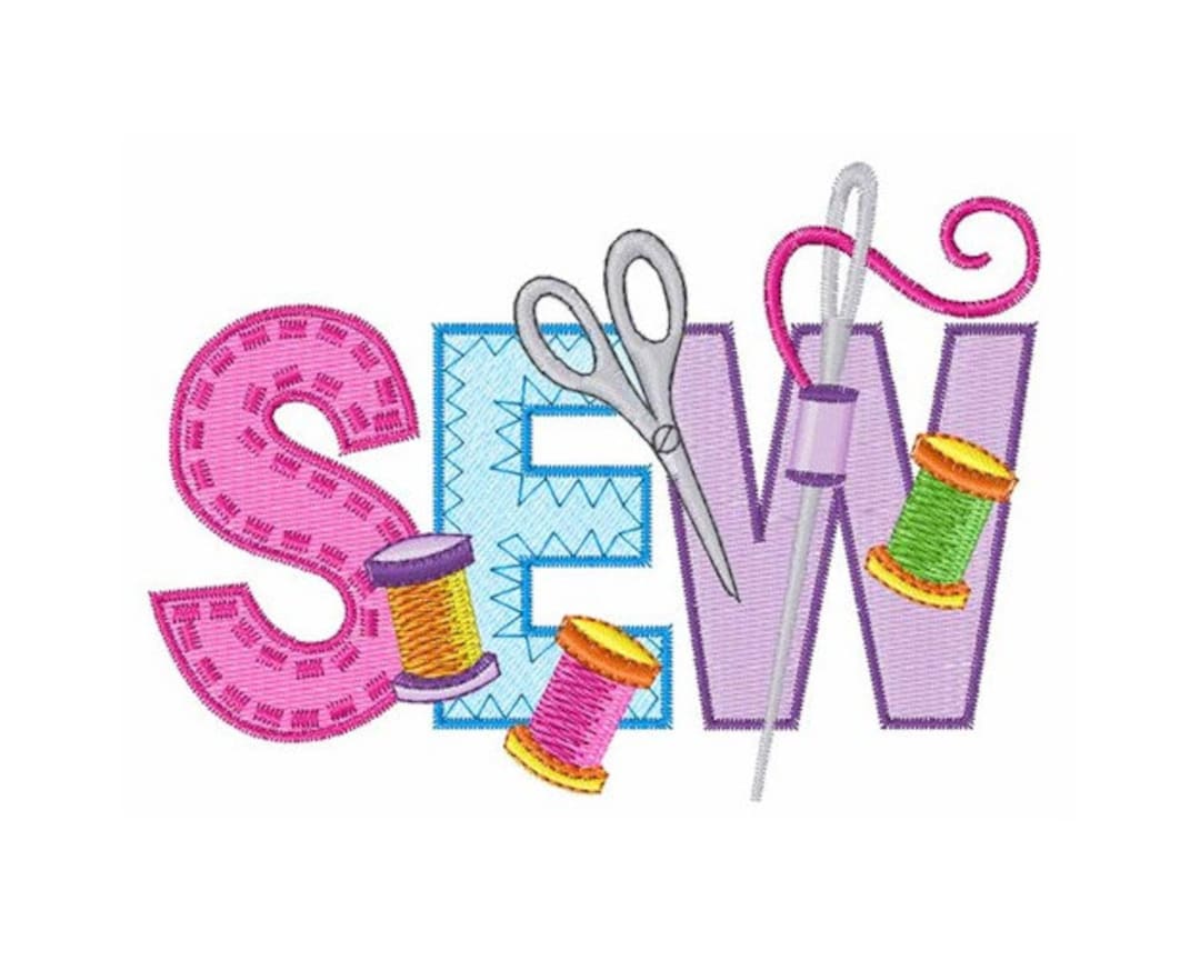 Sew Montage - Machine Embroidery Design - Etsy