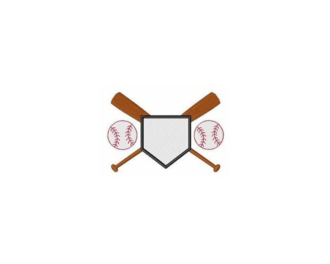 Baseball Design - Machine Embroidery Design - Etsy