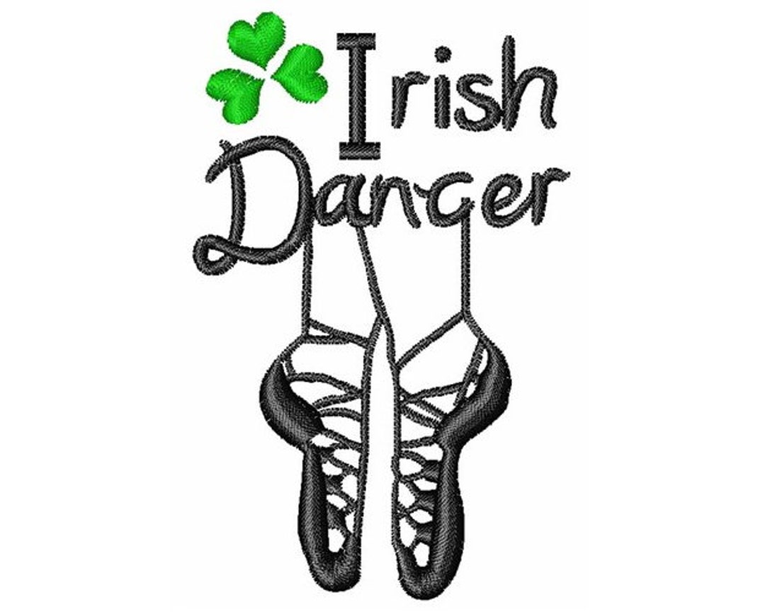 Irish Dancer - Machine Embroidery Design - Etsy