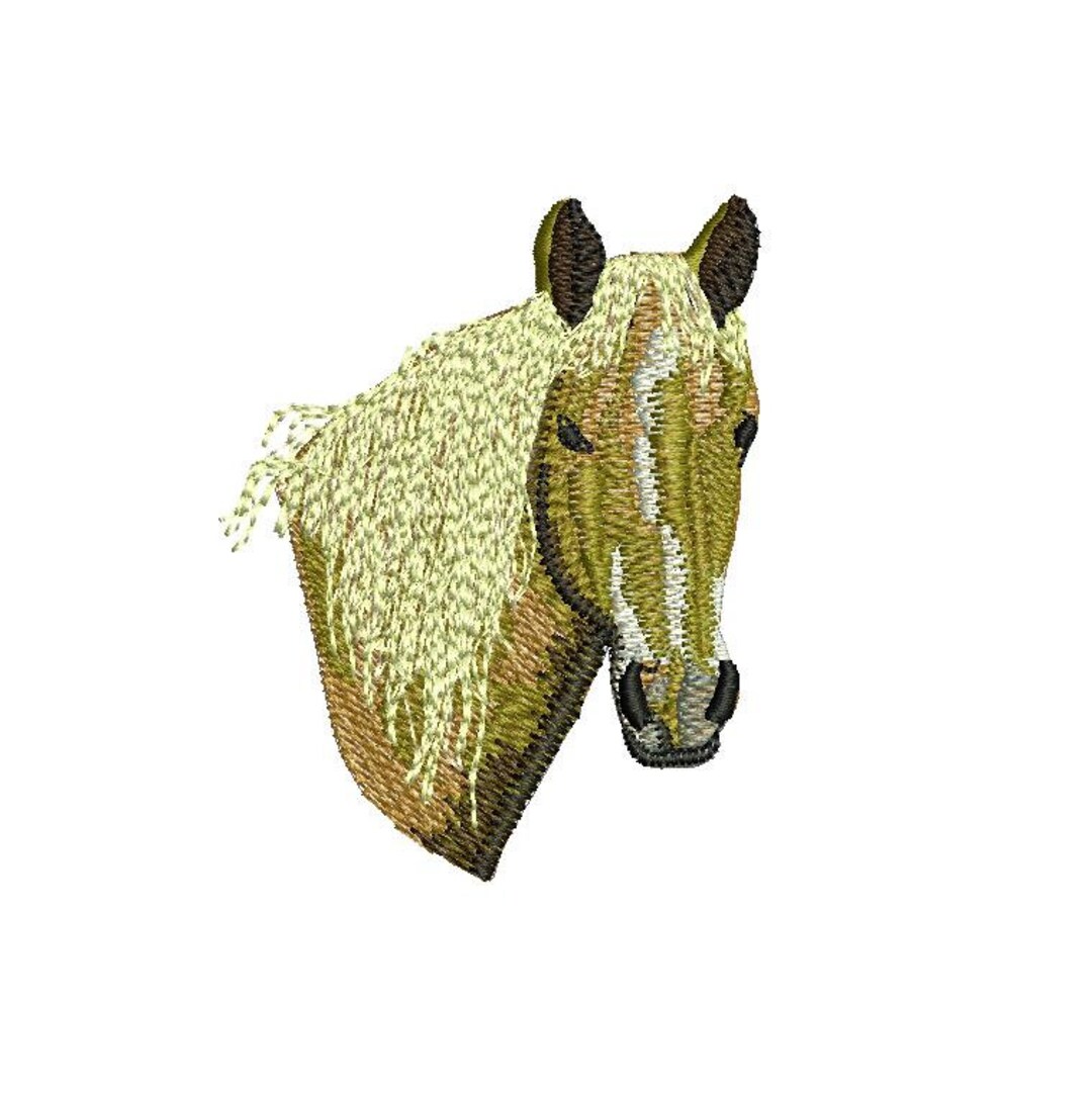 Horse Head - Machine Embroidery Design - Etsy