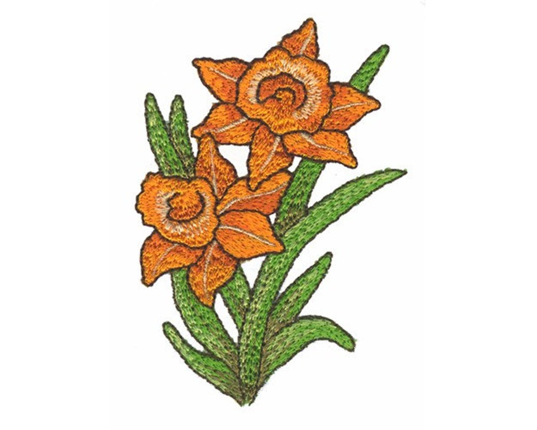 Daffodil - Machine Embroidery Design - Etsy