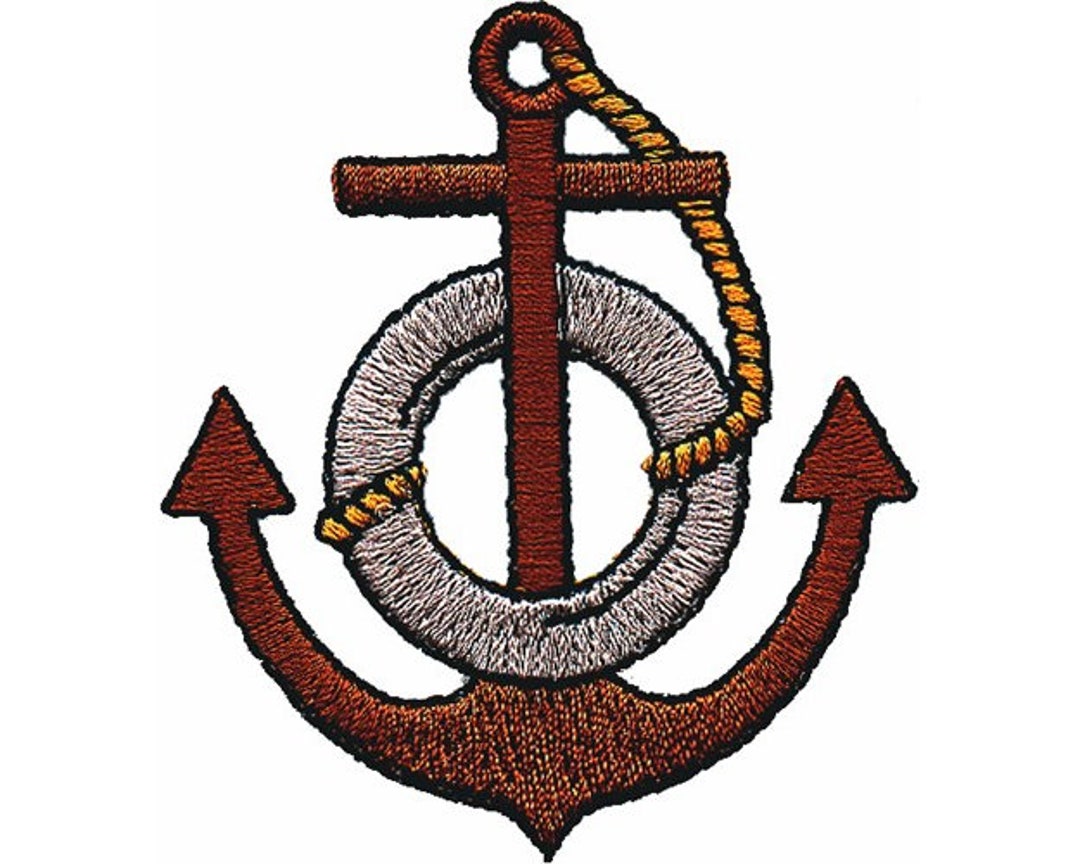 Anchor - Machine Embroidery Design - Etsy