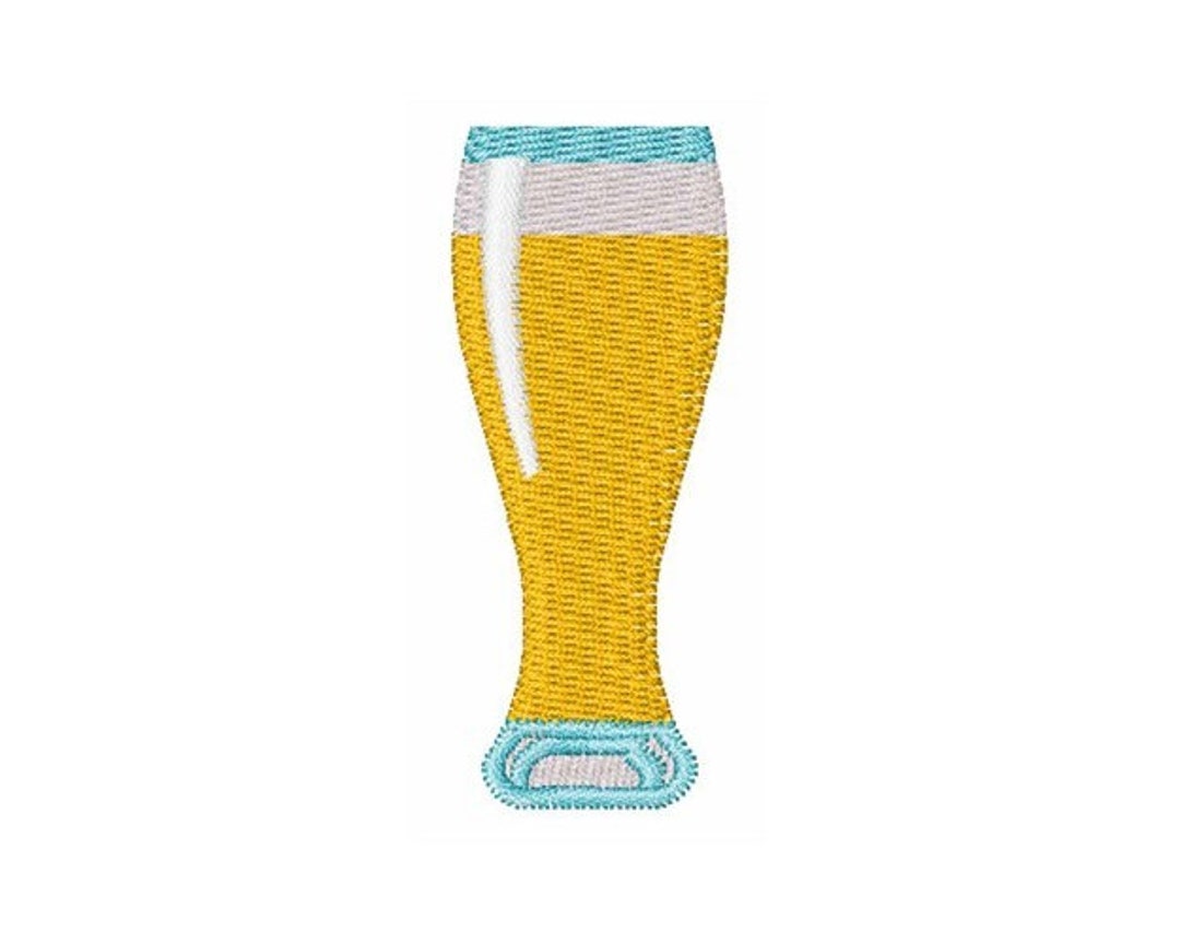 Pilsner Beer Machine Embroidery Design - Etsy