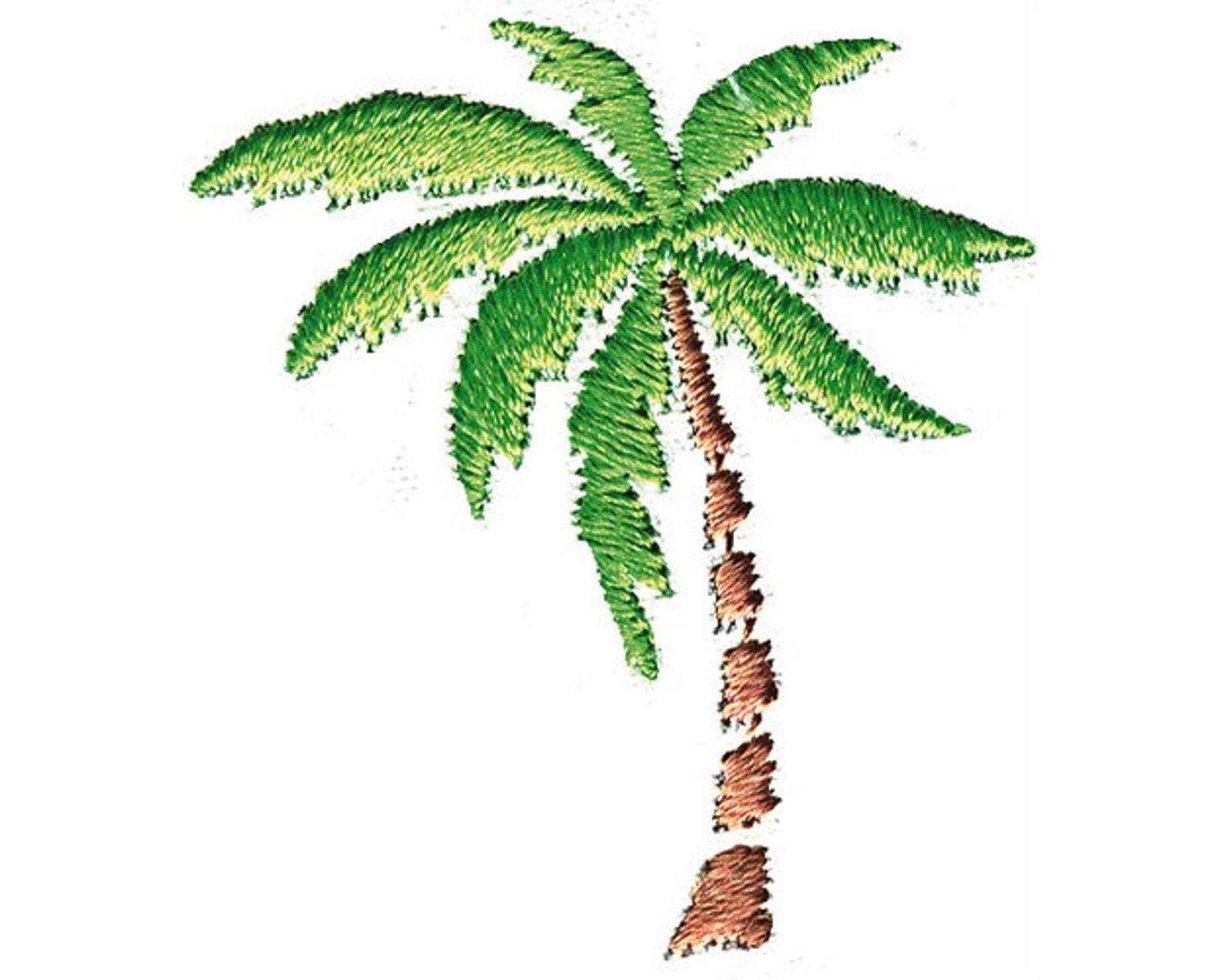 Small Palm Tree Machine Embroidery Design - Etsy