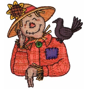 Scarecrow - Machine Embroidery Design - Etsy