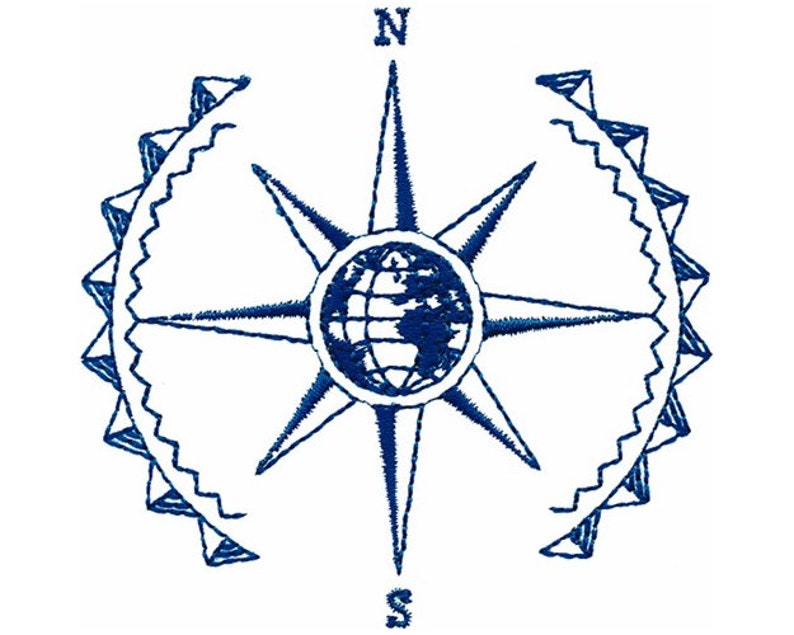 Direction Pointer Machine Embroidery Design - Etsy