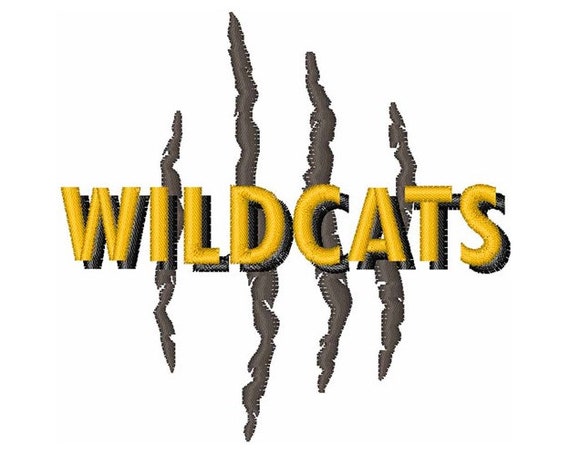 Wildcats Claw Marks Machine Embroidery Design - Etsy