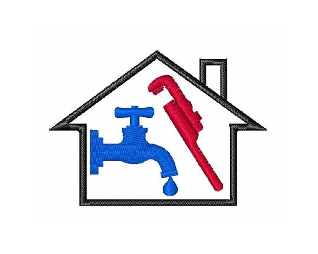 Plumbing Machine Embroidery Design - Etsy