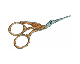 Hair Stylist Machine Embroidery Design Hairdresser Scissors - Etsy