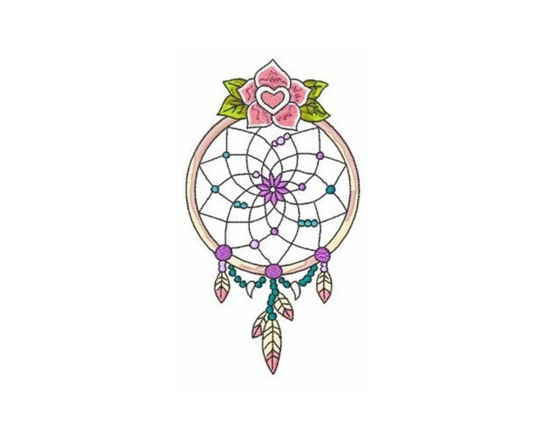 Dream Catcher - Machine Embroidery Design - Etsy