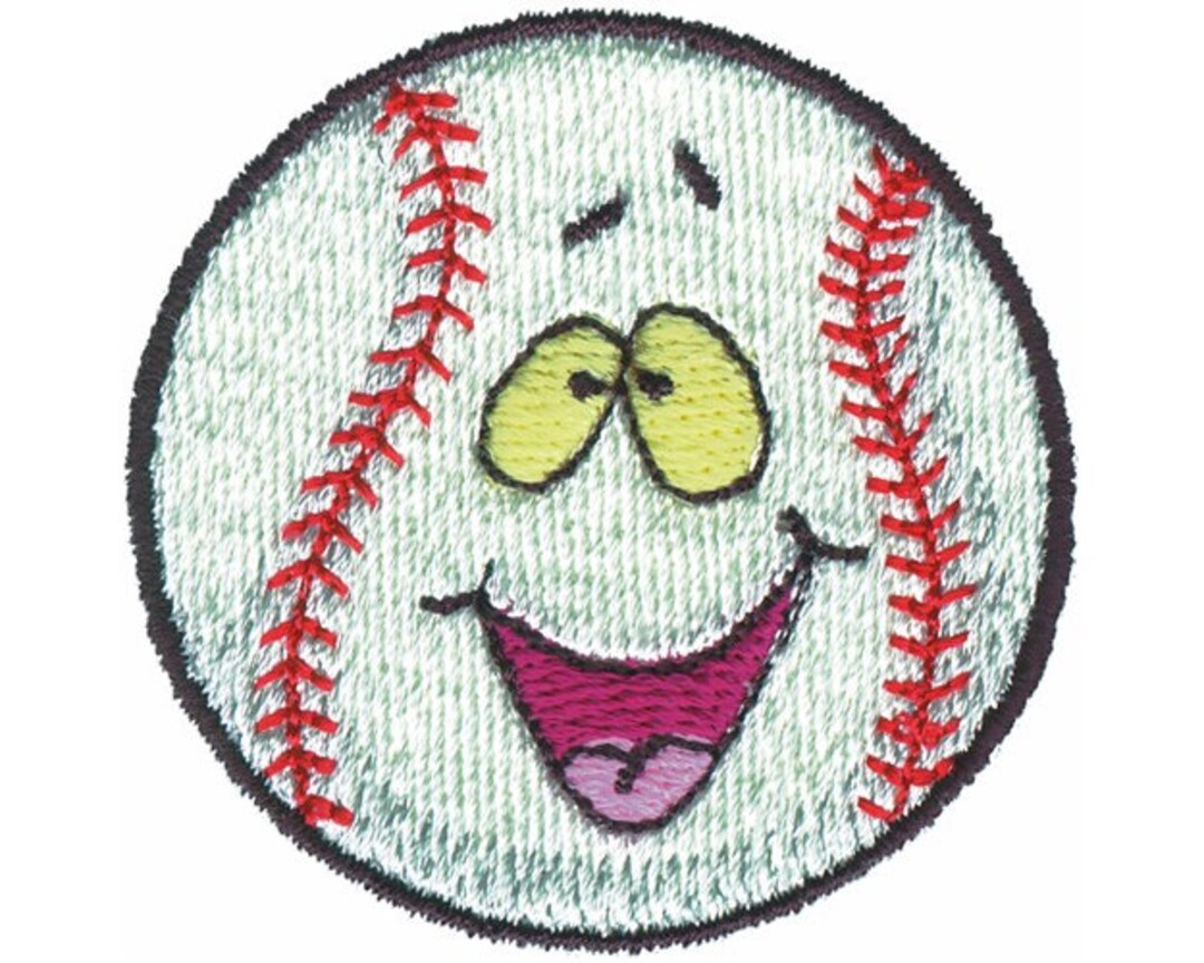 Baseball - Machine Embroidery Design - Etsy