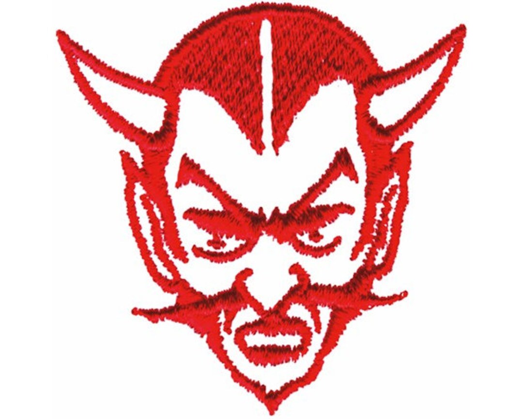 Devil - Machine Embroidery Design - Etsy
