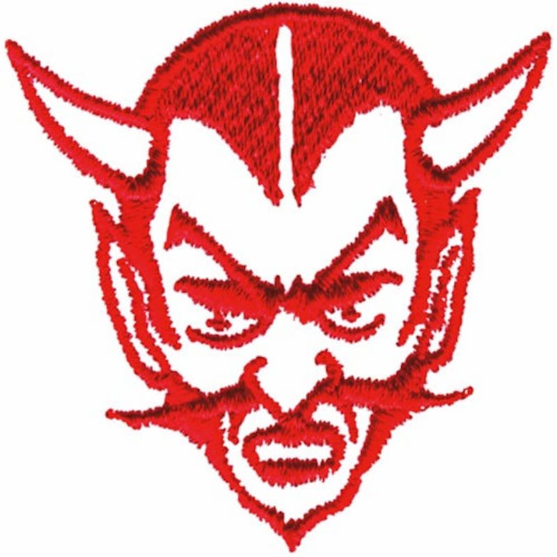 Red Devil Patch - Etsy