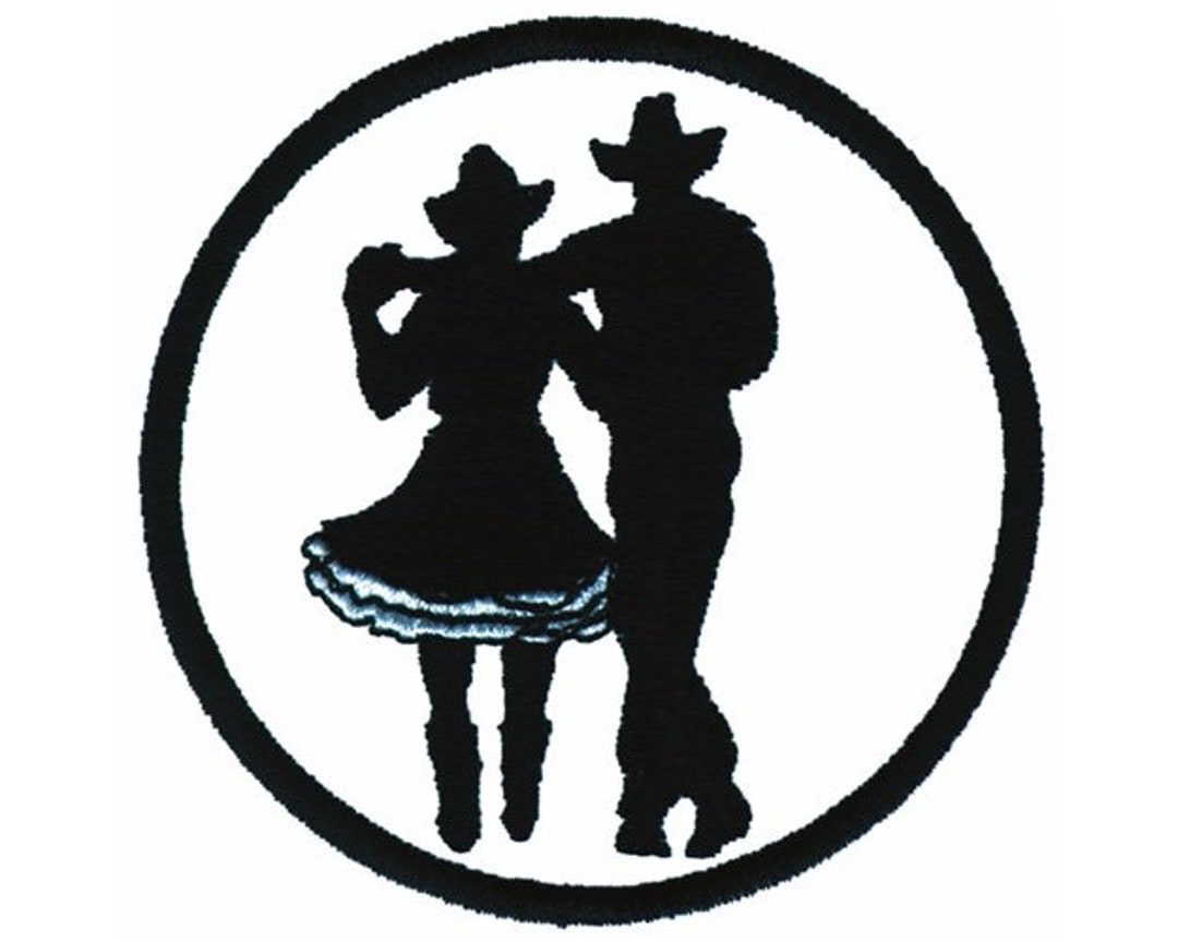 Square Dancers - Machine Embroidery Design - Etsy