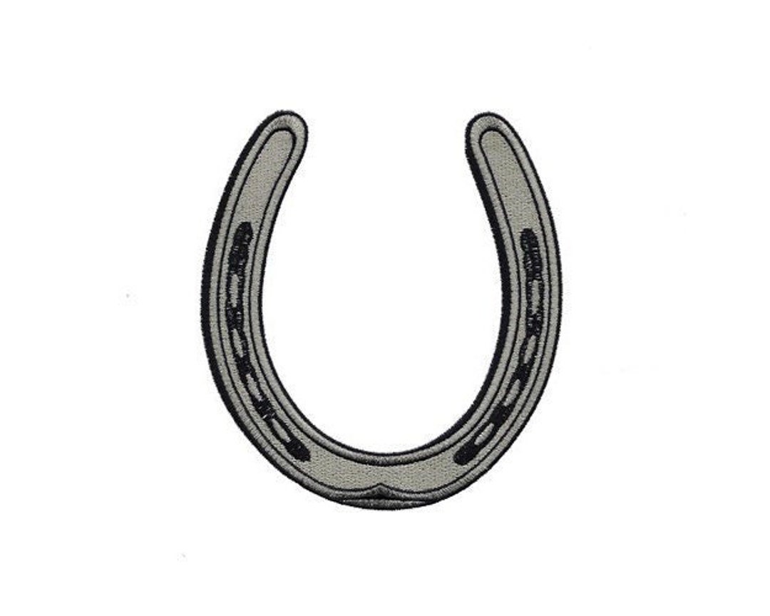 Large Horseshoe - Machine Embroidery Design - Etsy