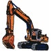 Excavator - Machine Embroidery Design - Etsy