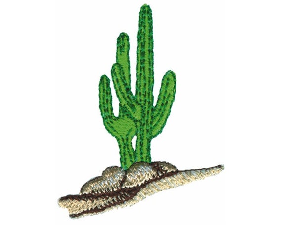 Cactus Machine Embroidery Design - Etsy