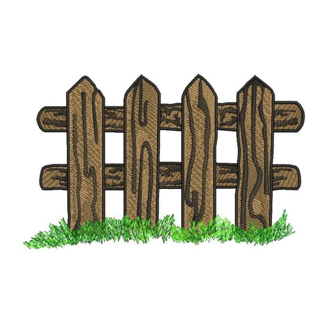 Large Fence Panel Machine Embroidery Designs - Etsy